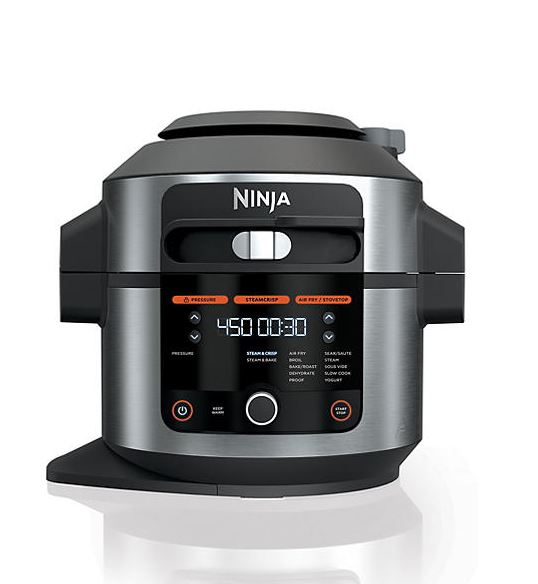 Ninja Foodi 14-in-1 6.5-Quart Pressure Cooker Steam Fryer with SmartLid ...