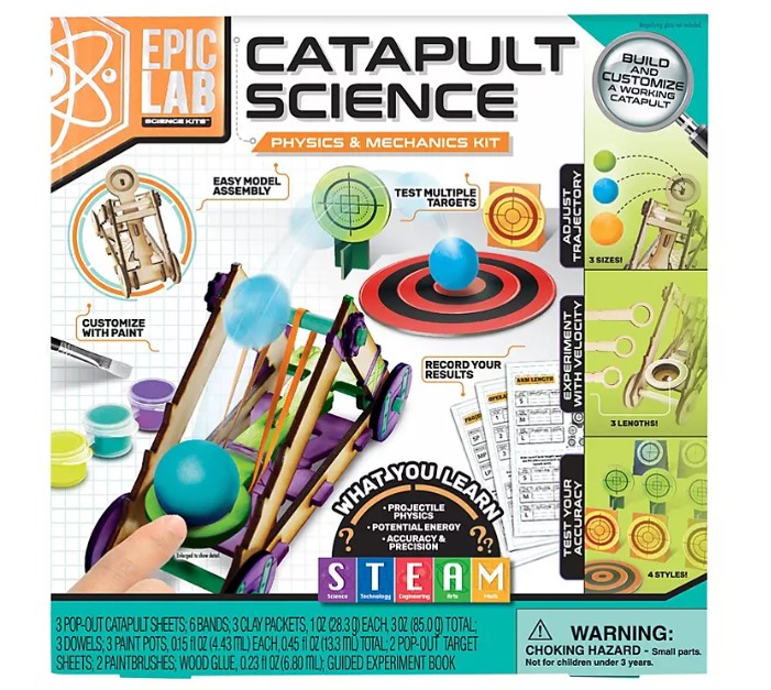 ArtSkills Epic Lab Catapult Science STEAM Physics Model Kit - Costless ...