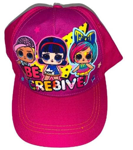 Girls baseball hat cap NWT LOL surprise Be Cre8ive pink Kids Dolls ...
